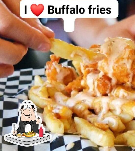California fries and wings la villa restaurant, Tijuana, Av Abraham ...