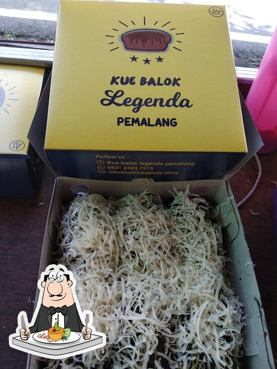 Menu at Kue Balok Legenda Moga restaurant, Pepedan