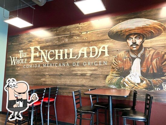 Menu at The Whole Enchilada restaurant, Albuquerque
