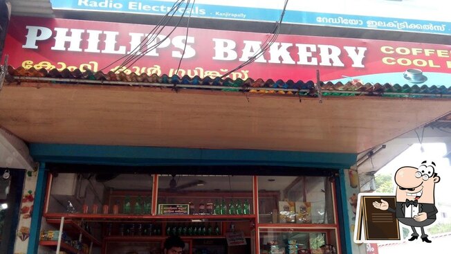 Menu at Philips Bakery, Ponkunnam