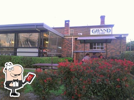 Menu at The Grand Hotel pub & bar, Armidale