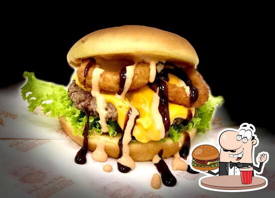 Menu at Well Burger cafe, UAE