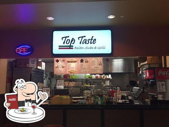 Menu at Top Taste restaurant, Houston