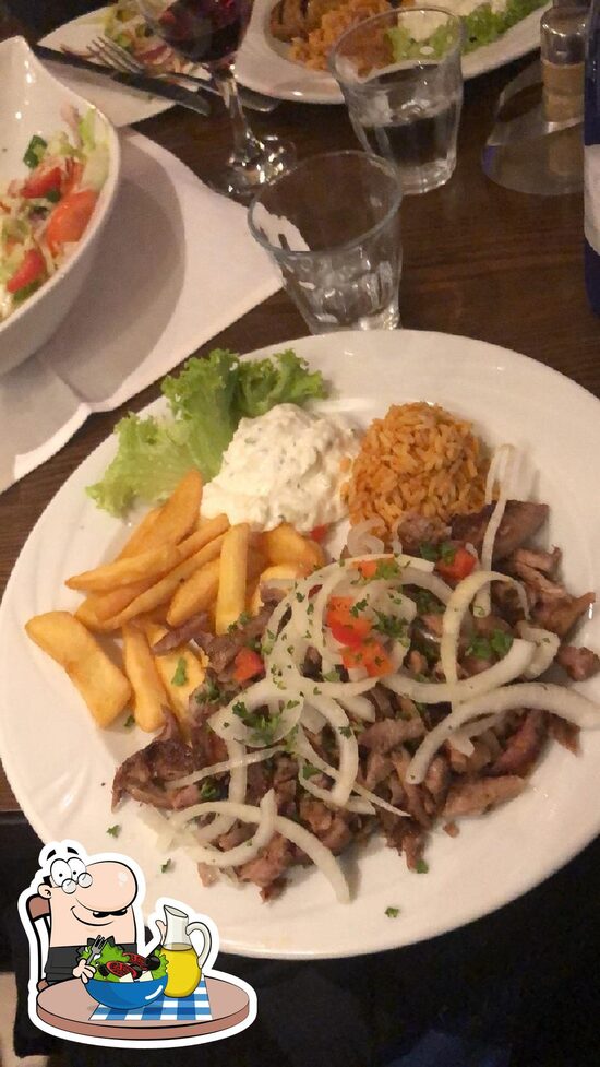Menu at Samos Palace, Heerlen