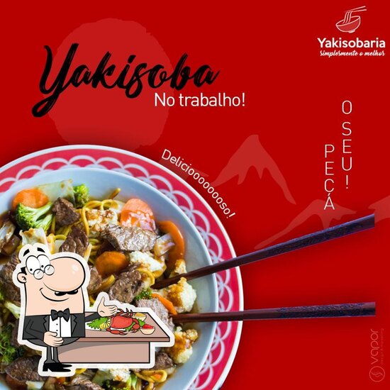 Carta de Yaki'N House Yakisobaria, Curitiba