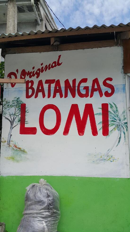 Menu at D'original BATANGAS LOMI restaurant, Silang