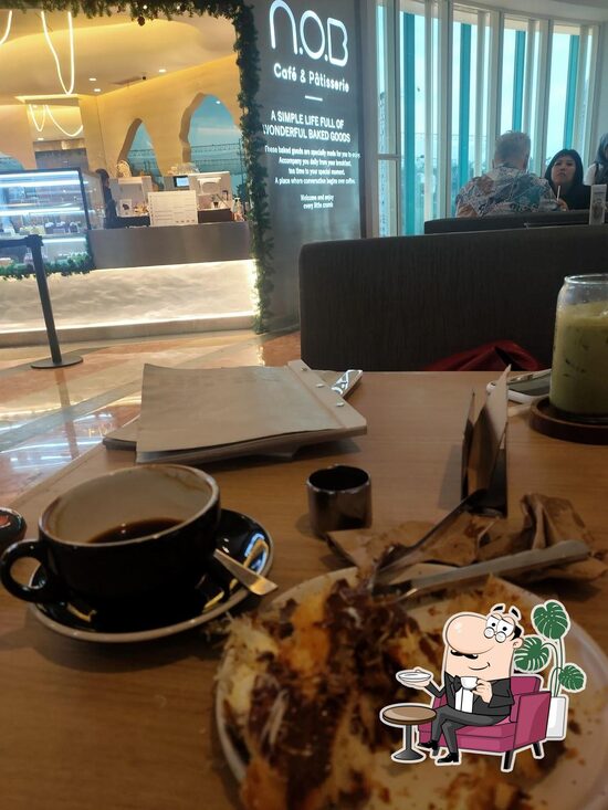 Menu at NOB, Plaza Senayan cafe, Central Jakarta