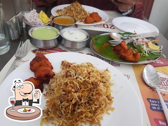 Menu at paradise hotel, Hyderabad, Amrutha Estates