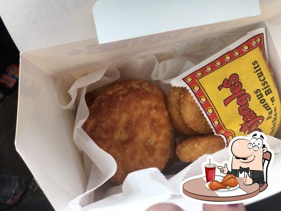 Menu at Bojangles fast food, Lebanon