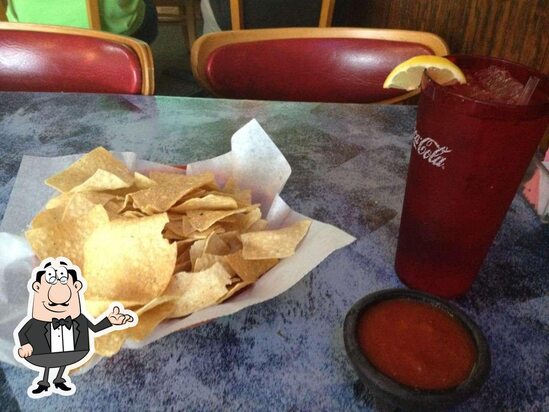 Menu at Los Panchitos restaurant, Trinity
