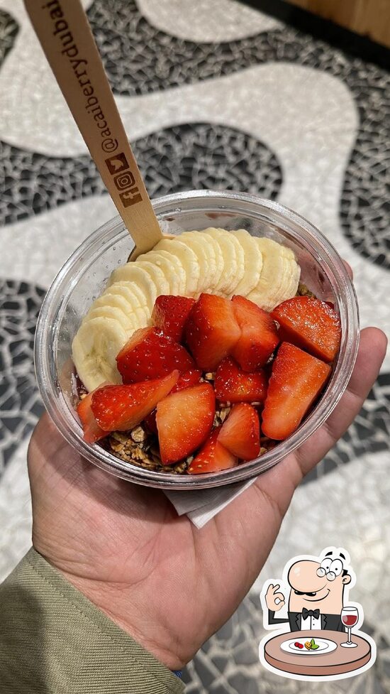 Carta del café AÇAI BERRY THE AMAZON BOOST, Emiratos Árabes Unidos