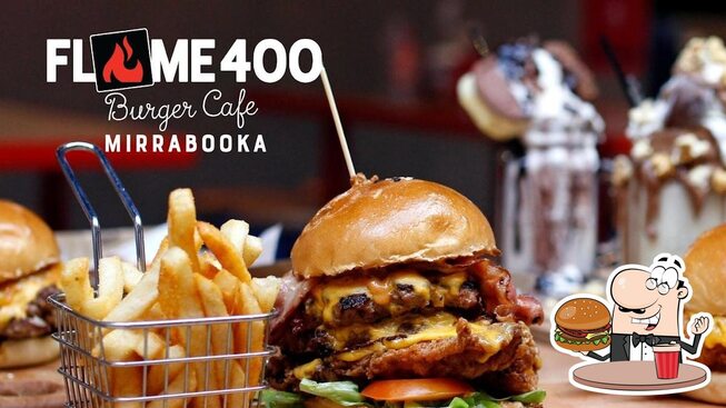 Flame 400 Burger Cafe in Mirrabooka - Restaurant menu and reviews