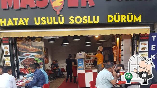 Menu at Master Döner, Istanbul