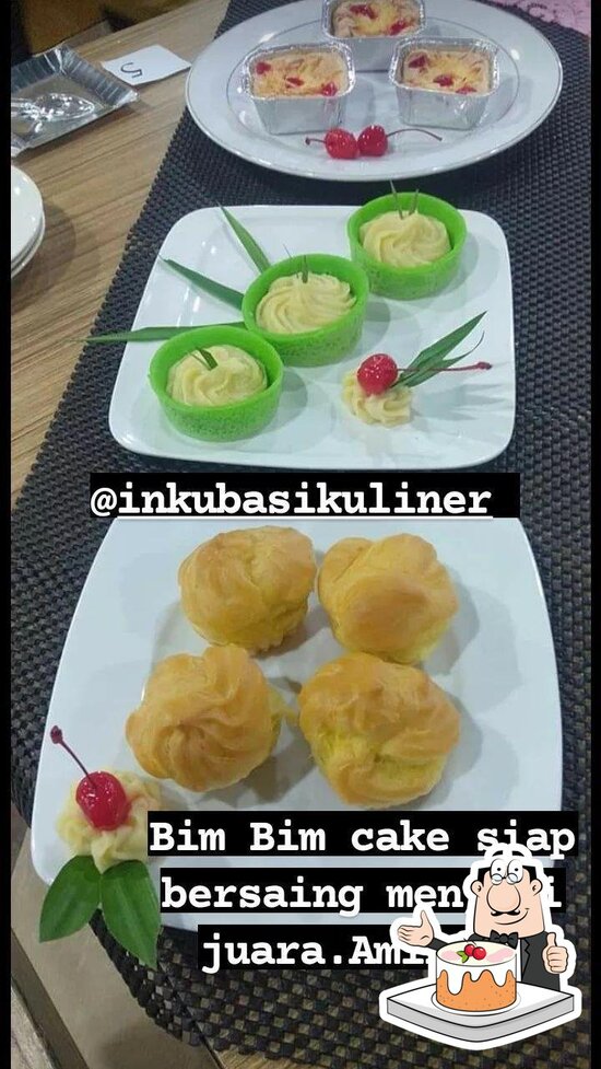 Menu at Bim Bim Cake & Bakery, Praya