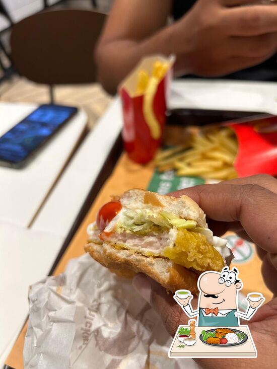 Menu at McDonald's, Manubolu