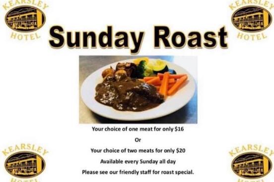 Menu at Stagger Inn Bistro pub & bar, Kearsley