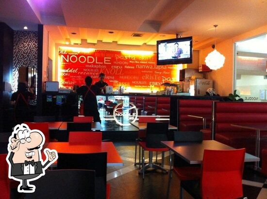 Menu at Noodle Cafe, Palembang, Jln. Angkatan 45