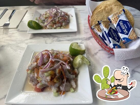 Menu at Baja Mar restaurant, Riverside