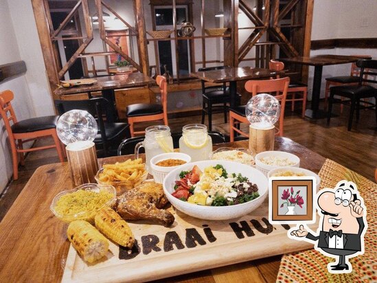 Menu at Braai Hut restaurant, Bethlehem