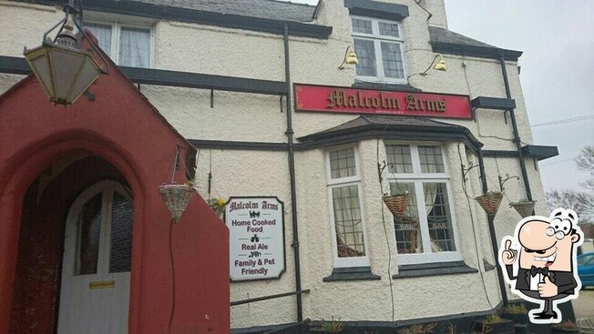 Menu at The Malcolm Arms pub & bar, Boston, Frith Bank