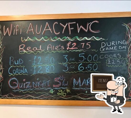 Menu at Red Cow pub & bar, Aberdare