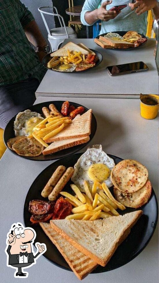 Menu at The Table Talk Cafe, Guwahati