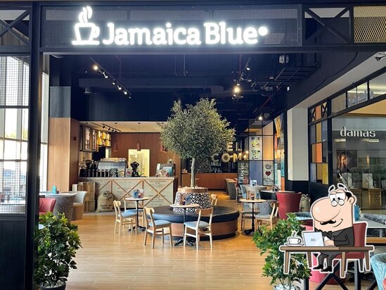 Menu at Jamaica Blue cafe, Dubai