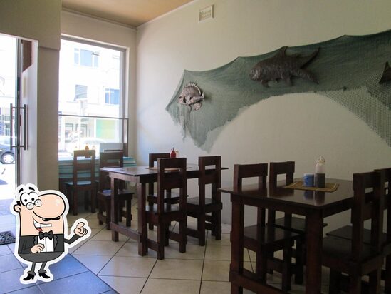 Menu at Happy Fish, Cape Town