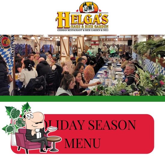 Helga's Haus & Bier Garden: German Restaurant & Bier Garden & Deli ...