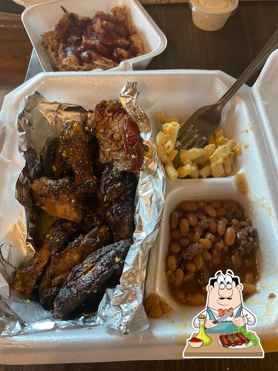 Menu at Coach Brown's BBQ, Mobile