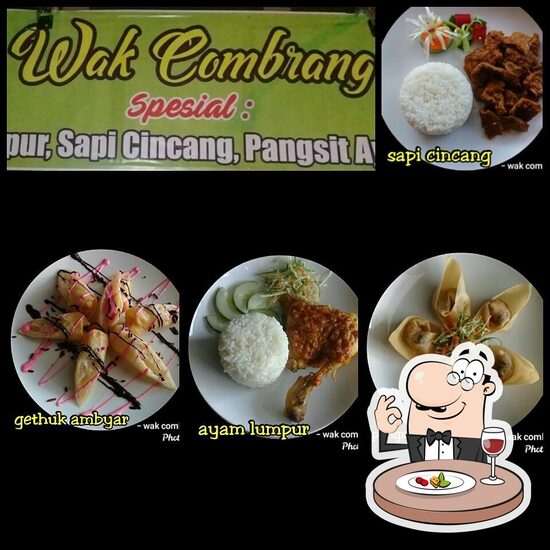 Menu at WM Wak Combrang restaurant, Gribig