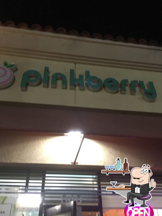 Menu at Pinkberry, Eastvale