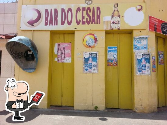 Menu at Cesar Bar, Aracaju