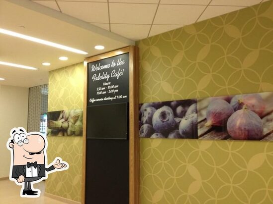 Menu at Fidelity Investments Cafeteria, Durham