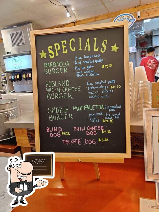 Menu at Tejas Burger Joint restaurant, Tomball