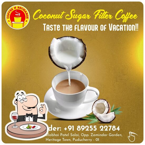 Coffee n Recharge, Puducherry - Restaurant menu, prices and reviews