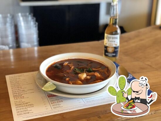 Menu at Acapulco Bay Seafood restaurant, San Diego
