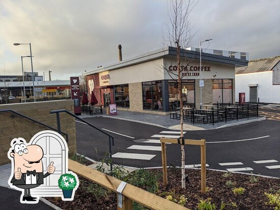 Menu at Costa Coffee Drive Thru, Shipley