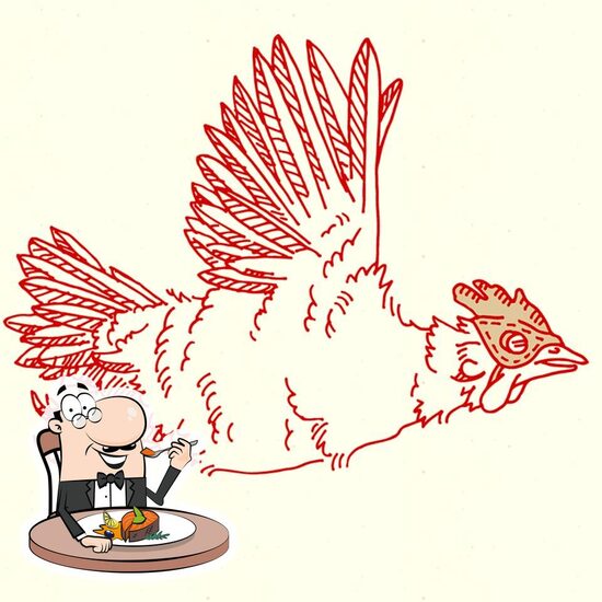 Menu at The Flying Chicken, East Hampton