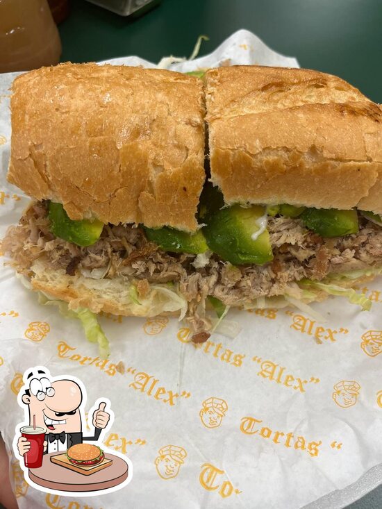 Restaurante Tortas Alex, San Nicolás de los Garza, Av. Republica ...