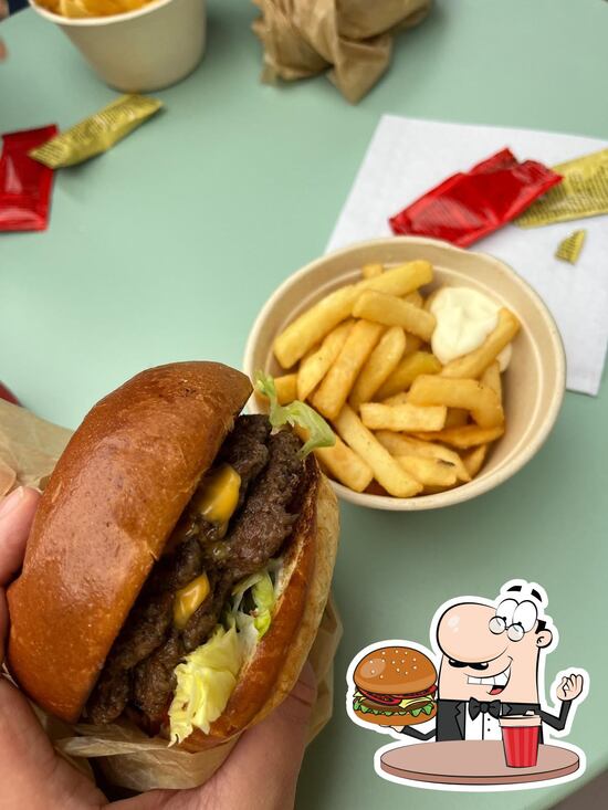 Carta del restaurante Craft Burger, Cambridge