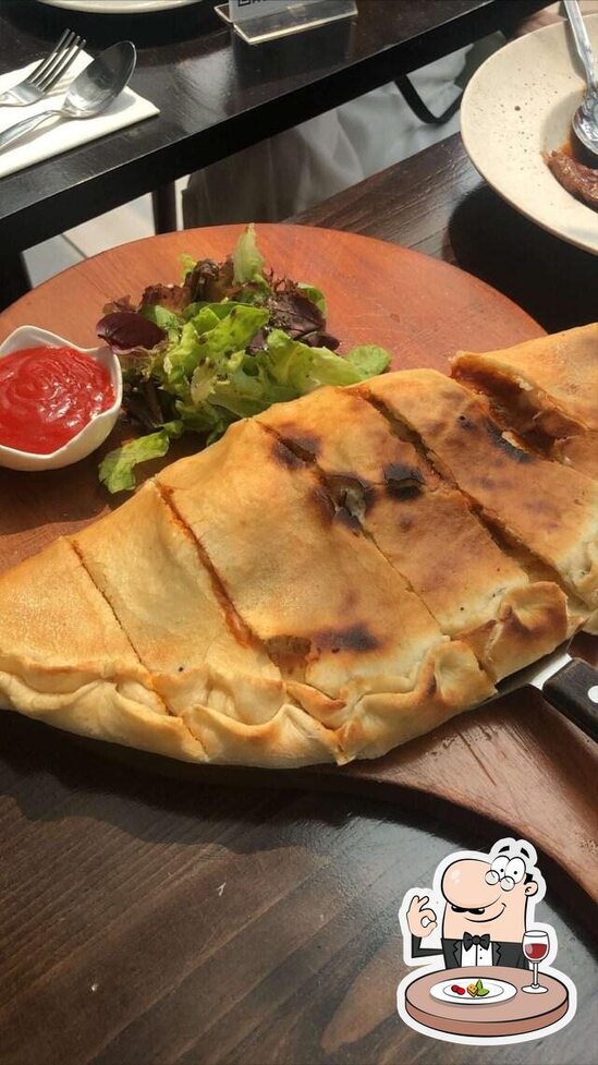 Menu at Pizza Kayu Api restaurant, Jakarta