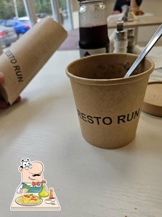Menu at Resto Run fast food, Yekaterinburg