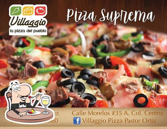 Menu at Villaggio Pizza Pastor Ortiz pizzeria, Pastor Ortiz