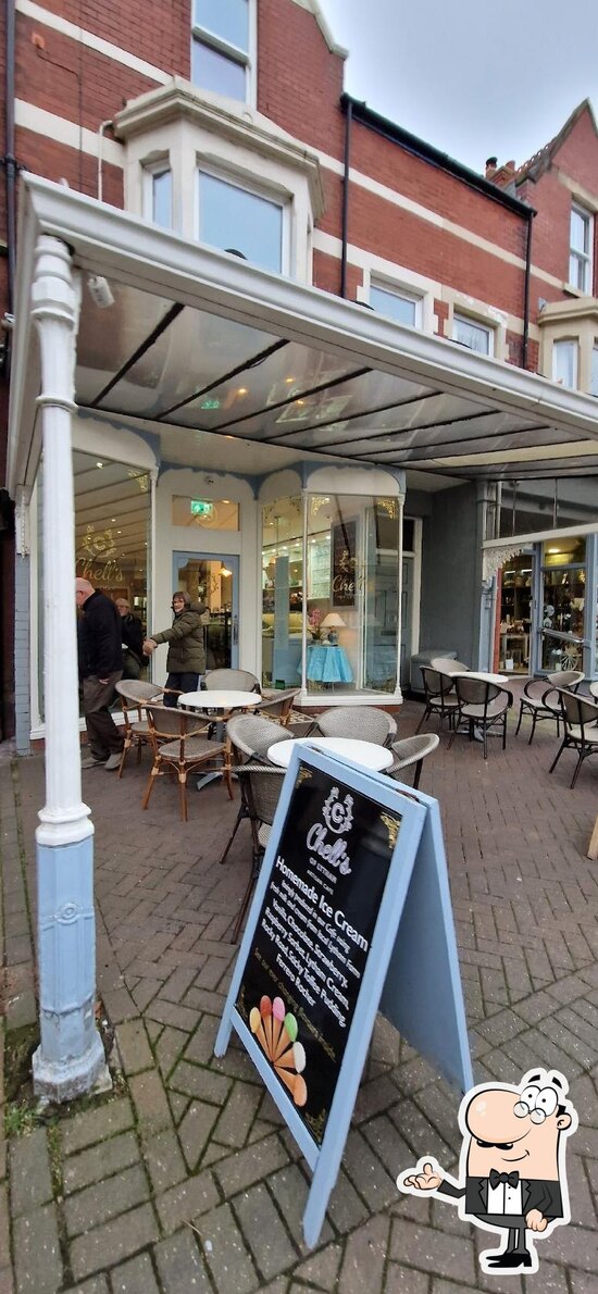 Menu at Chell's cafe, Lytham Saint Annes