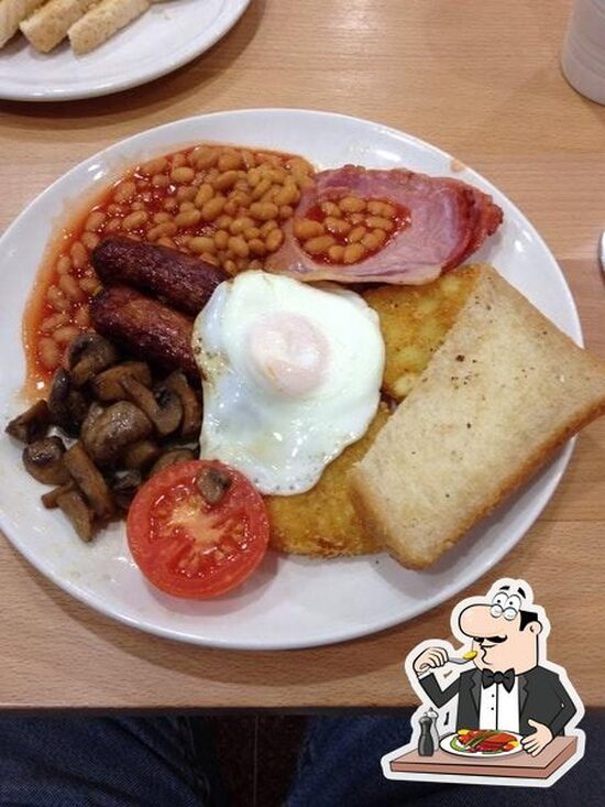 Menu at Morrisons Cafe, Shrewsbury