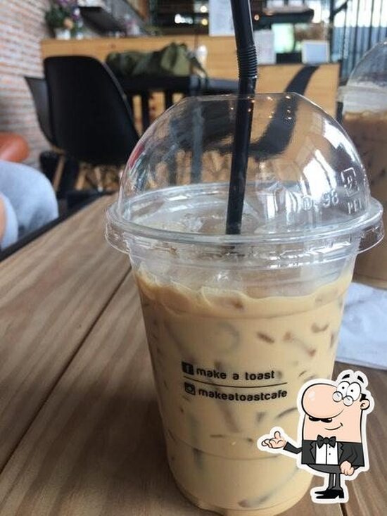 Menu at Make a Toast cafe, Bangkok