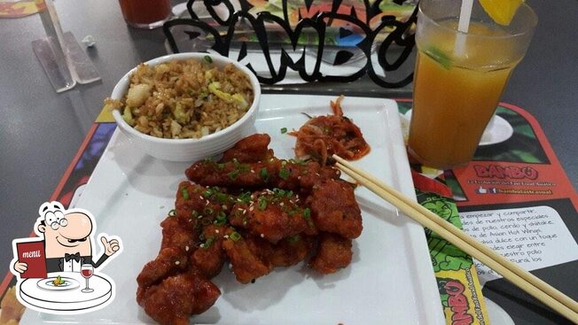 Menu at Bambu Asian Fast Food, Lima