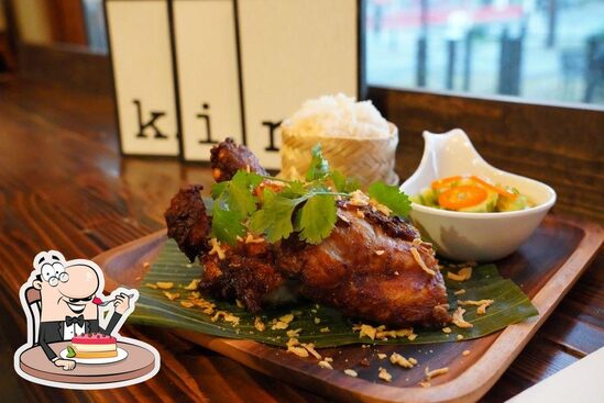 Menu at Kin Thai Street Eatery restaurant, Sacramento