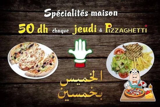 Speisekarte von Pizzaghetti, Temara, R322